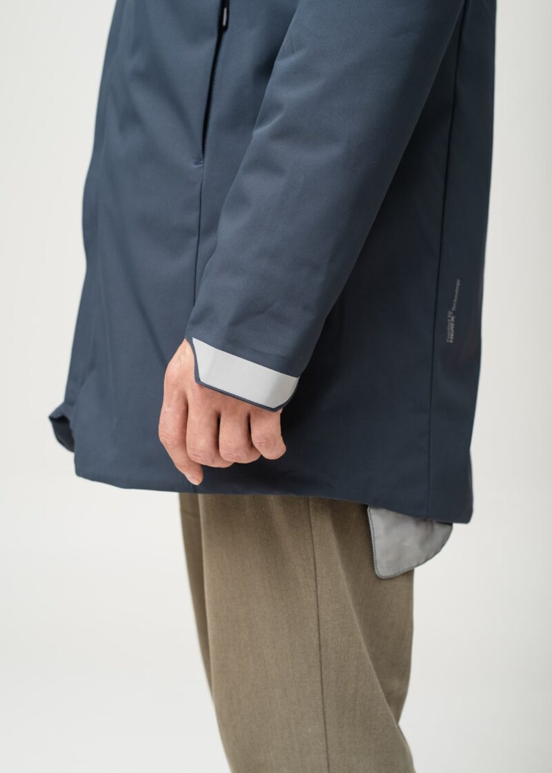 HeatX Heated Oslo Coat Men Navy – Battery Heated Jacket Parka
