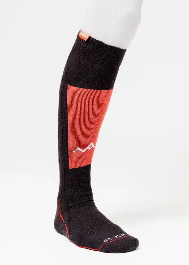HeatX Heated Technical Socks Red/Black - Heated Socks