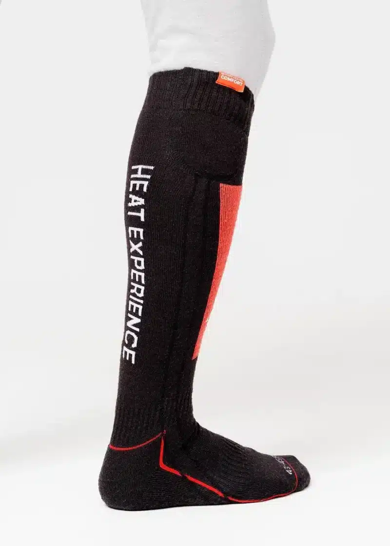 HeatX Heated Technical Socks Red/Black - Heated Socks